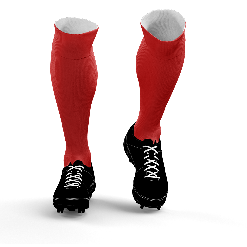 RCM RED FOOTBALL SOCKS - H SPORT WEAR